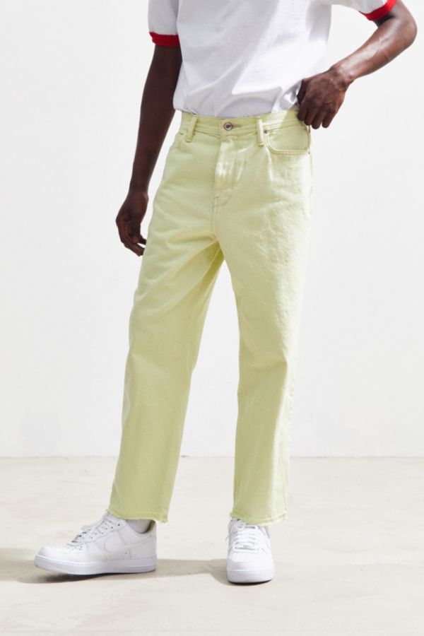 Bdg Citron Straight Cropped Jean Urban Outfitters