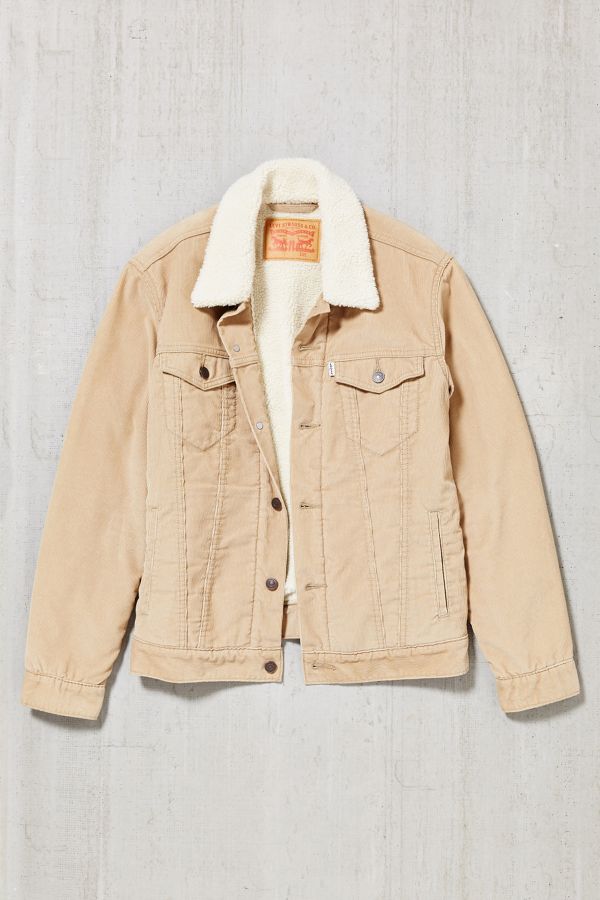 Levi's Corduroy Sherpa Trucker Jacket | Urban Outfitters