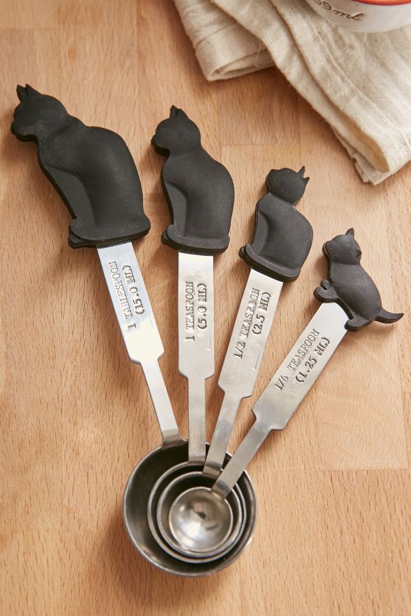 Cat Measuring Spoons Set | Urban Outfitters