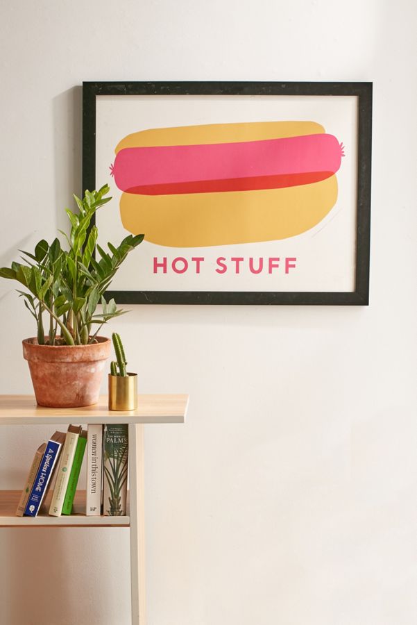 The Indigo Bunting Hot Stuff Art Print | Urban Outfitters