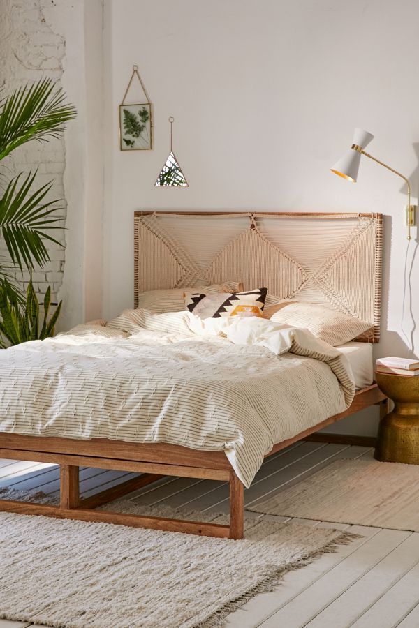 Rasha Yarn Dyed Duvet Cover | Urban Outfitters