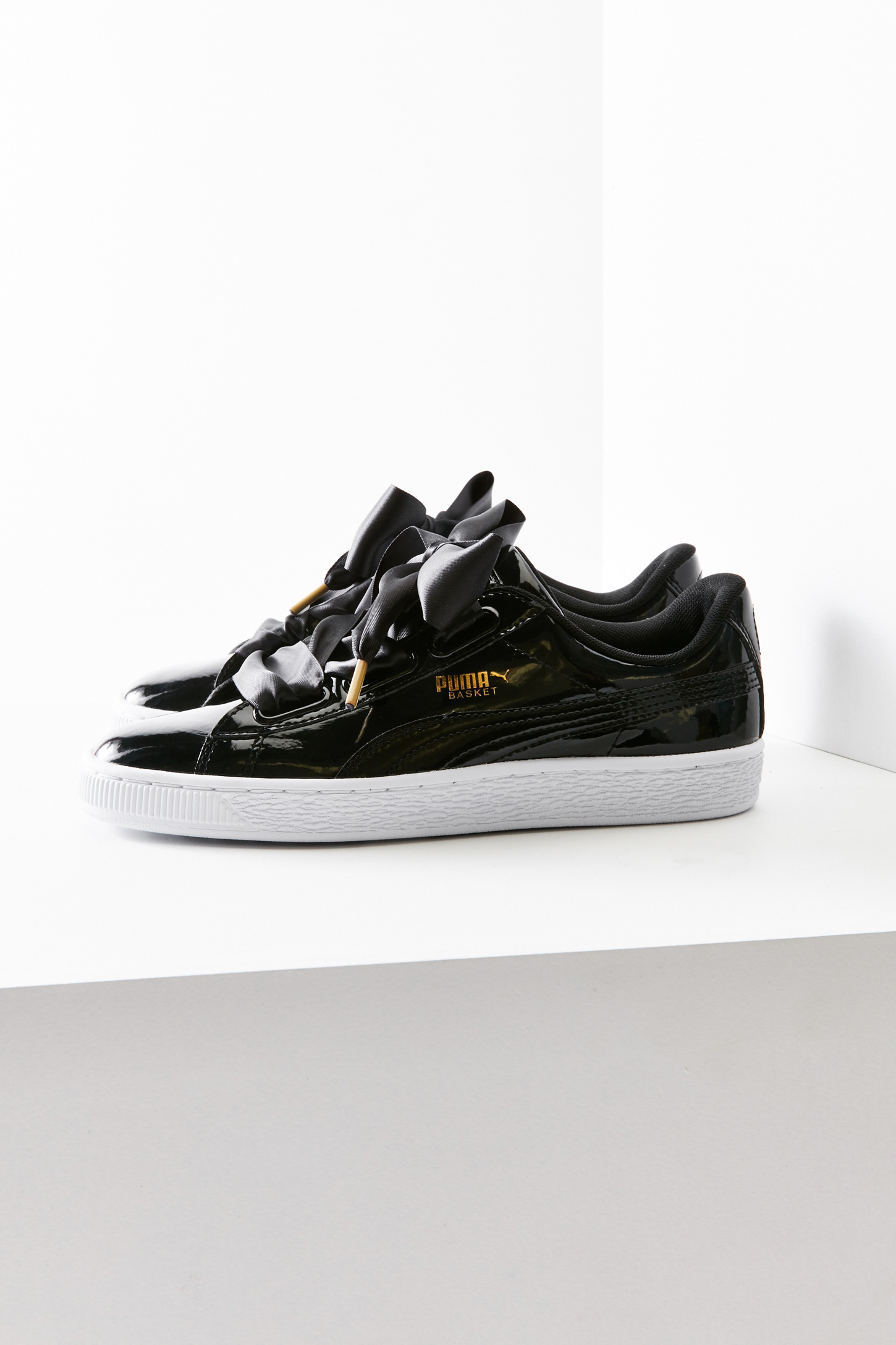Puma Basket Heart Patent Leather Sneaker | Urban Outfitters