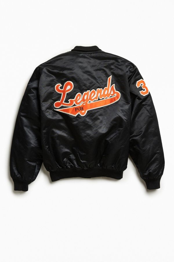 Vintage Legends Pub Satin Club Jacket | Urban Outfitters