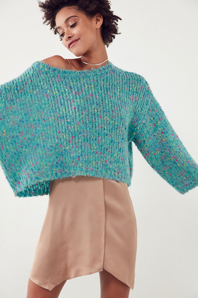 Ecote Rainbow Flecked Dolman Sweater | Urban Outfitters