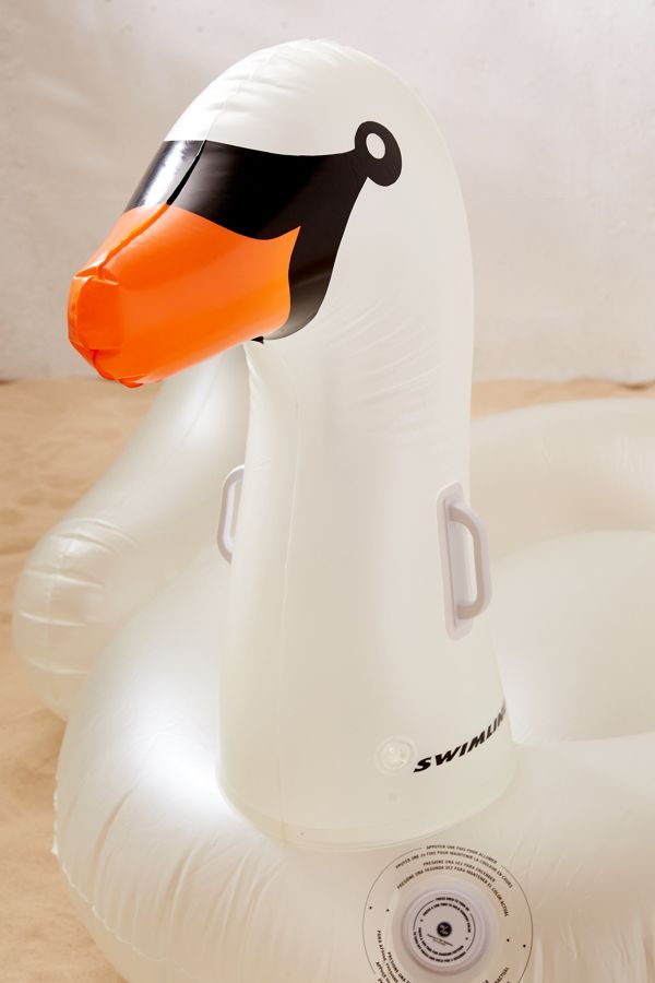 Giant Light-Up LED Swan Pool Float | Urban Outfitters
