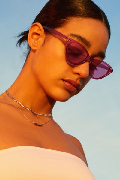 Slim Retro Cat Eye Sunglasses Urban Outfitters Canada