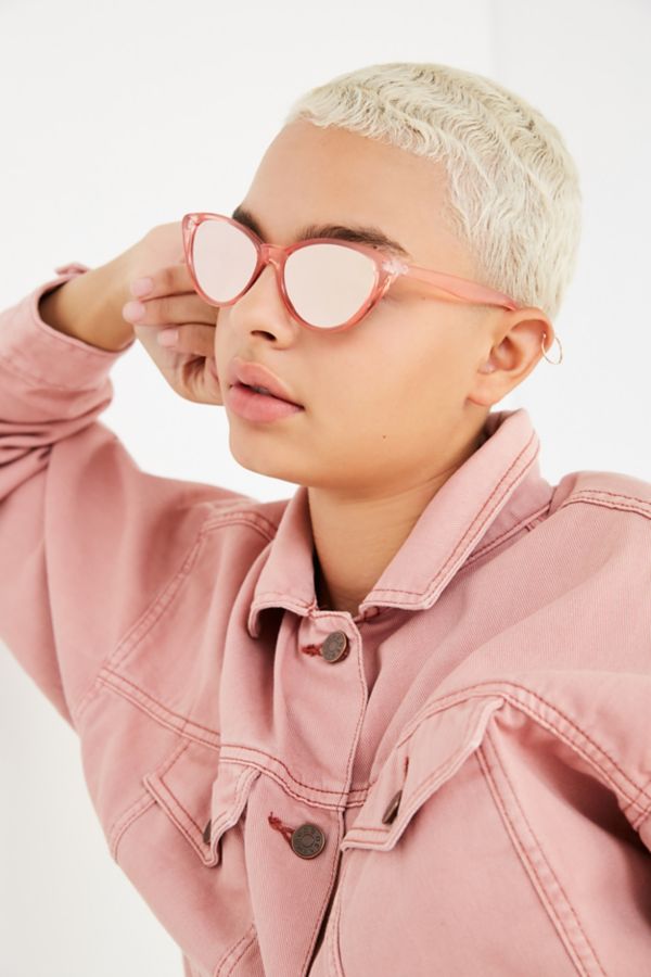Slim Retro Cat Eye Sunglasses Urban Outfitters Canada