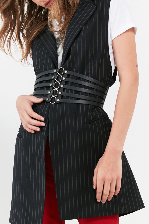 Wide Metal Ring Belt | Urban Outfitters