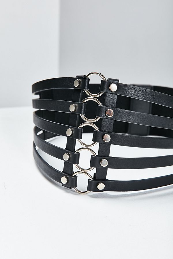 Wide Metal Ring Belt | Urban Outfitters