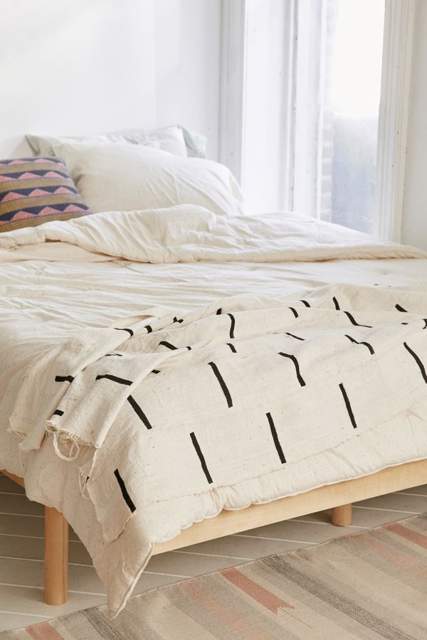 Modern Dash Authentic Mudcloth Textile | Urban Outfitters