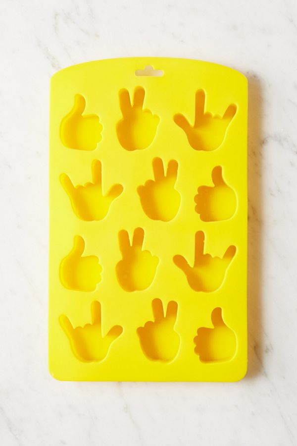 Hand Sign Ice Cube Mold | Urban Outfitters