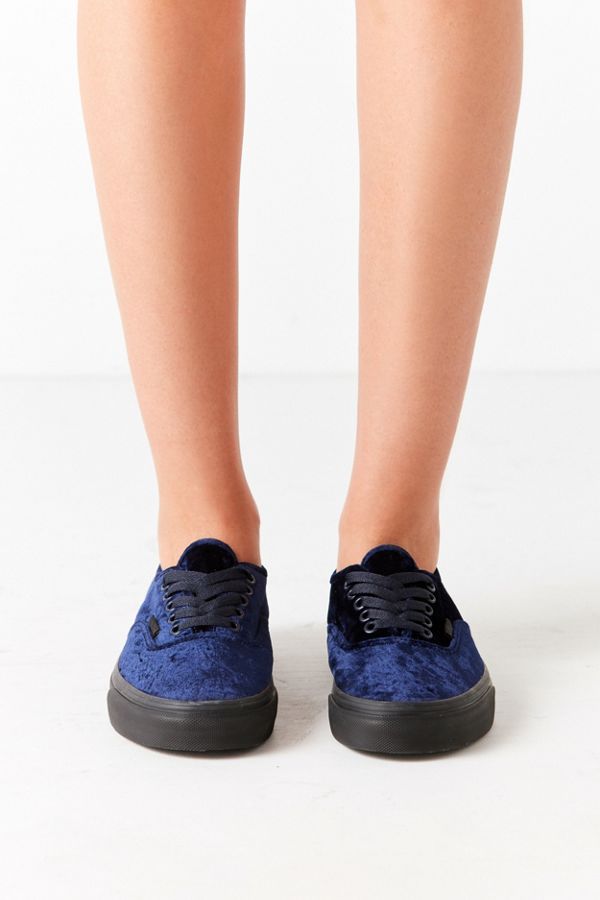 Vans Velvet Authentic Sneaker | Urban Outfitters