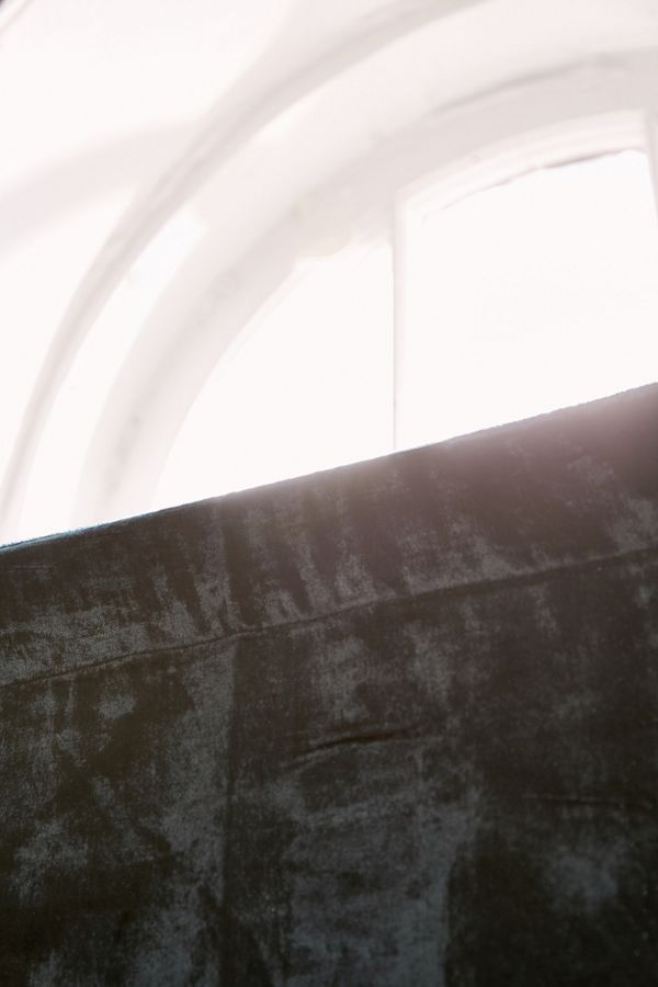 Arianna Velvet Fringe Window Panel | Urban Outfitters