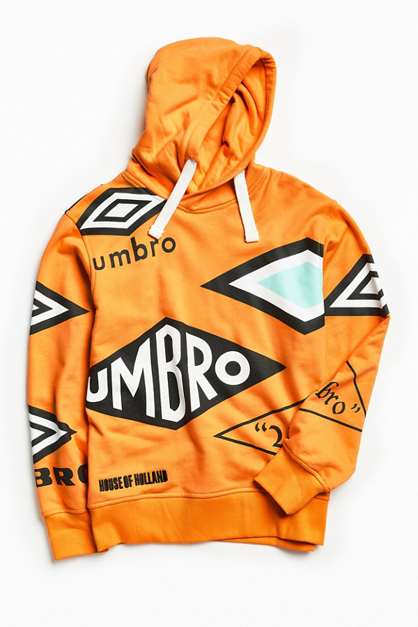 Umbro Multi Logo Hoodie Sweatshirt | Urban Outfitters