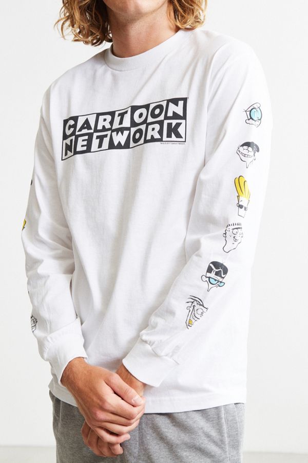 Cartoon Network Logo Head Long Sleeve Tee | Urban Outfitters Canada