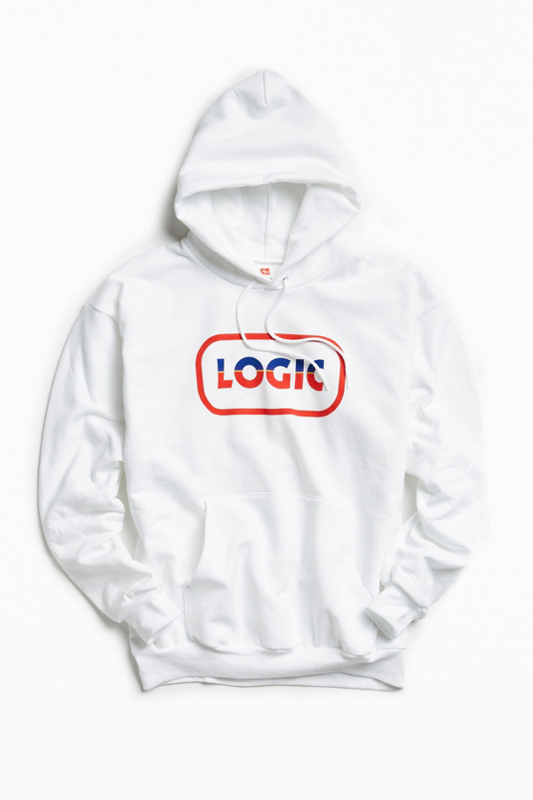 Logic Oval Logo Hoodie Sweatshirt | Urban Outfitters