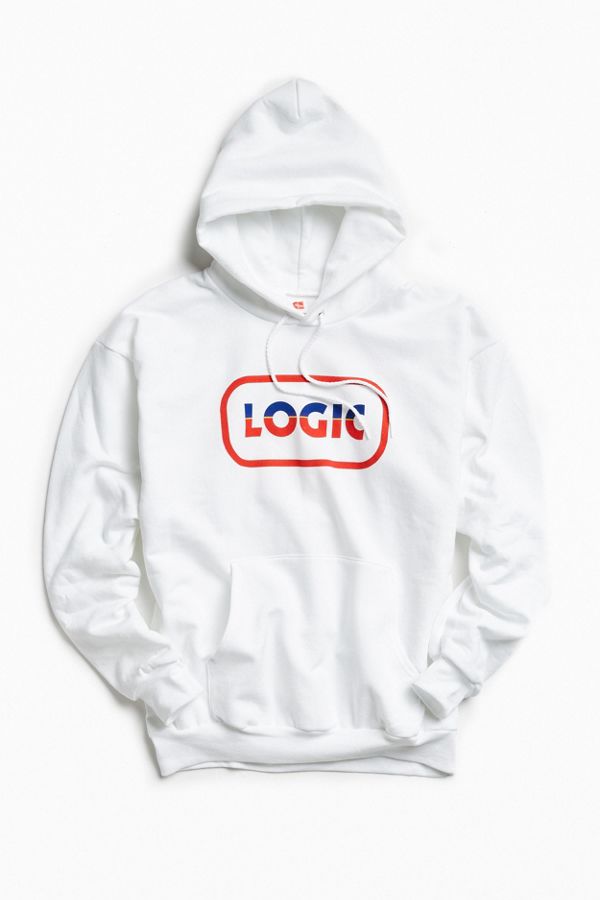 Logic Oval Logo Hoodie Sweatshirt | Urban Outfitters
