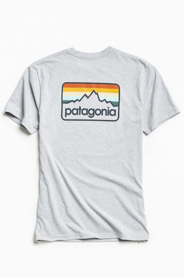 Patagonia Line Logo Badge Tee | Urban Outfitters