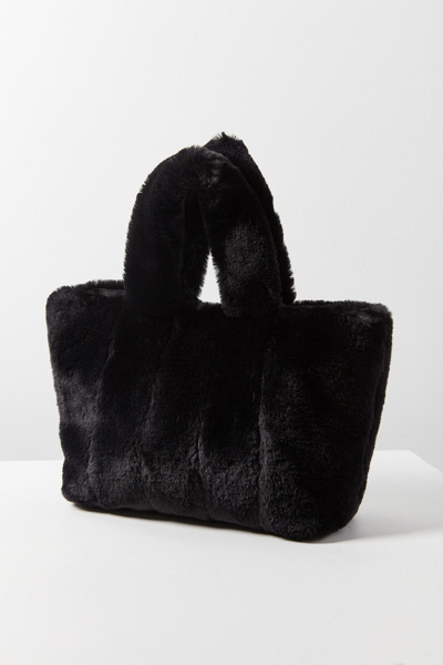 Faux Fur Mini Tote Bag | Urban Outfitters
