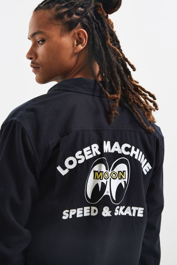 Loser Machine X Mooneyes Flannel Button-Down Shirt | Urban Outfitters