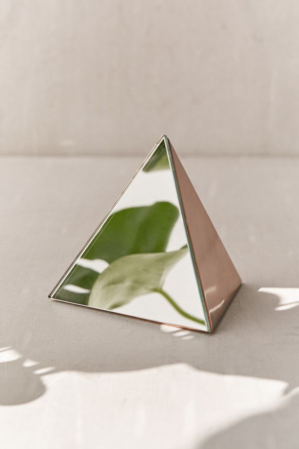Pyramid Table Mirror | Urban Outfitters