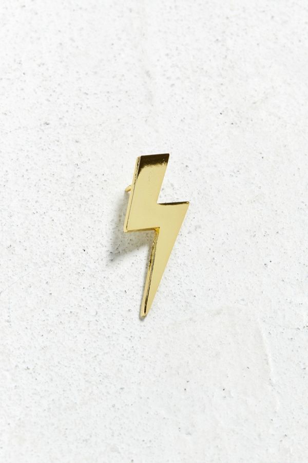 Magic Society Lightning Bolt Pin | Urban Outfitters