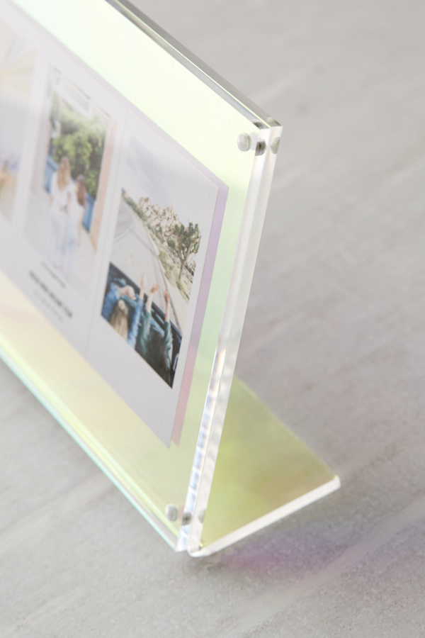 Modern Iridescent Acrylic Multi Frame | Urban Outfitters