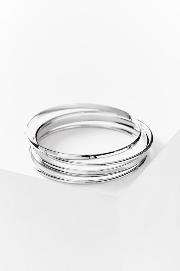 Simple Bangle Bracelet Set | Urban Outfitters