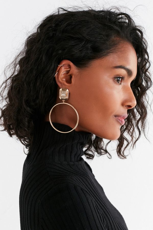 Ava Statement Hoop Earring | Urban Outfitters