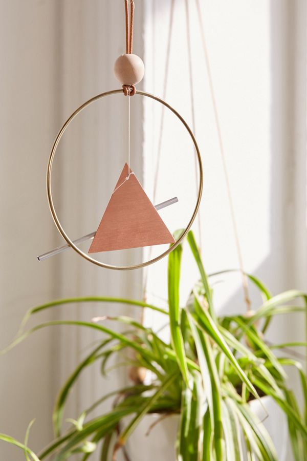 Ladies & Gentlemen Studio X UO Copper Triangle Wind Chime | Urban ...