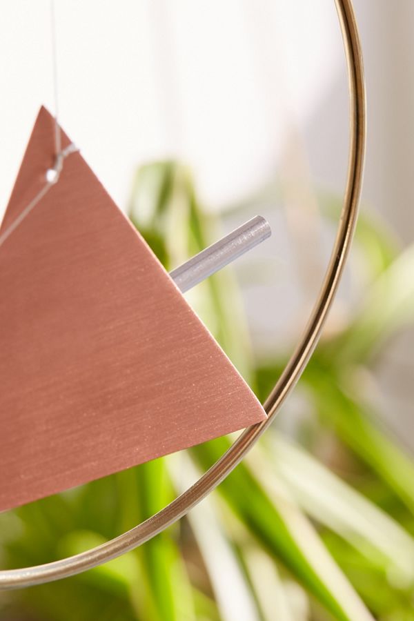 Ladies & Gentlemen Studio X UO Copper Triangle Wind Chime | Urban ...