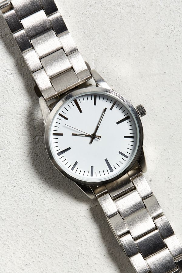 Brushed Metal Bracelet Watch | Urban Outfitters