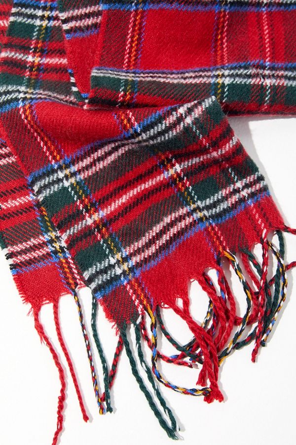 Prince Of Wales Checkered Scarf | Urban Outfitters