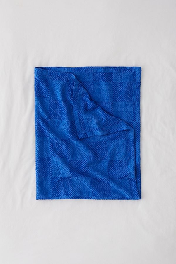 Checker Textured Throw Blanket | Urban Outfitters