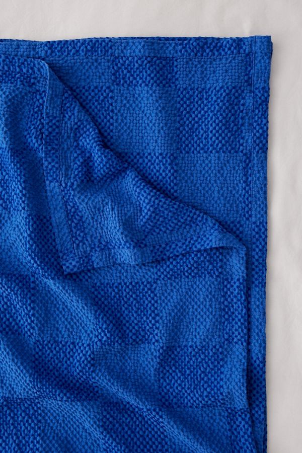Checker Textured Throw Blanket | Urban Outfitters