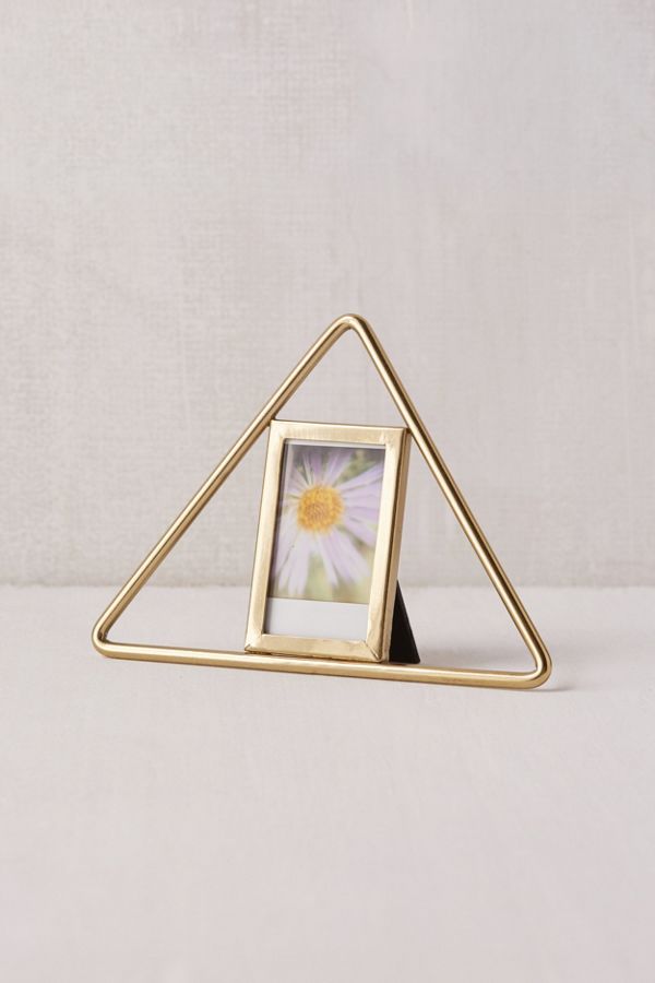 Metal Triangle Instax Mini Picture Frame | Urban Outfitters