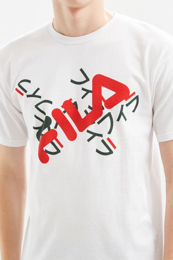 FILA + UO Japan Logo Tee | Urban Outfitters