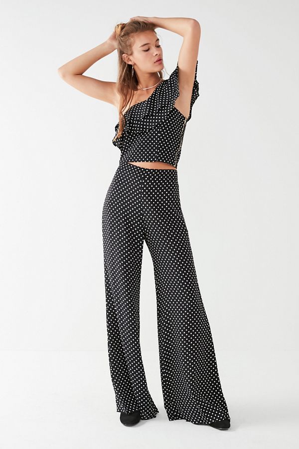 Flynn Skye Rod Ruffle Polka Dot Two-Piece Set | Urban Outfitters