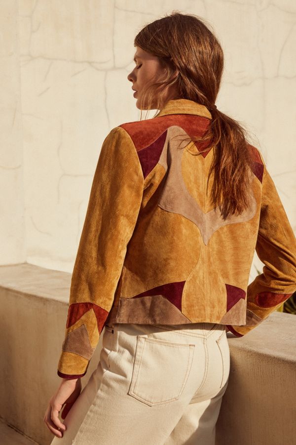 UO Suede Parrot Jacket | Urban Outfitters