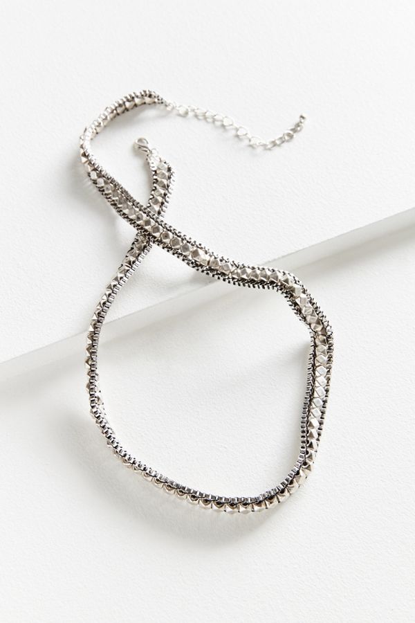 Beaded Box Chain Wrap Bracelet | Urban Outfitters