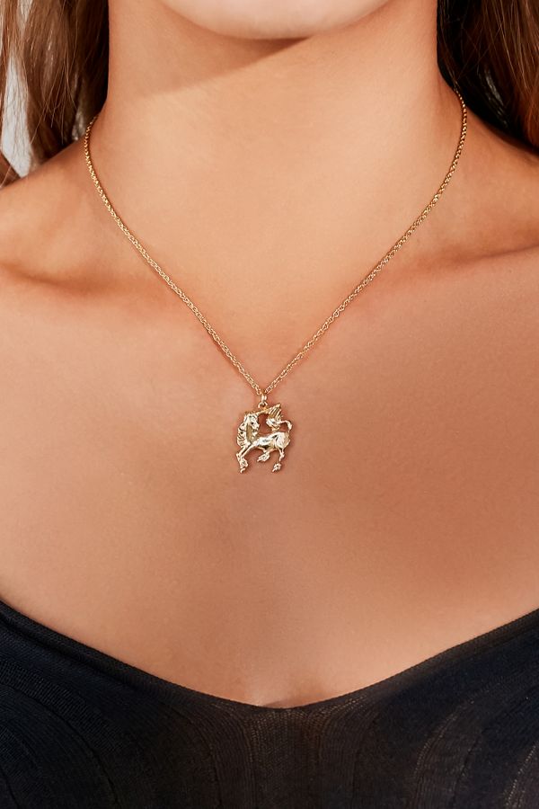 Unicorn Charm Necklace | Urban Outfitters