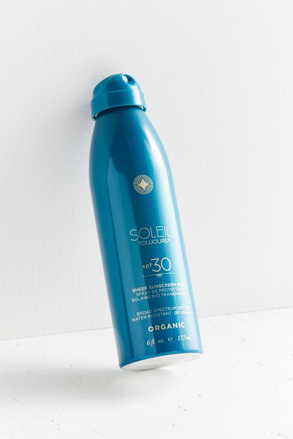 Soleil Toujours Organic Sheer Sunscreen Mist SPF 30 | Urban Outfitters
