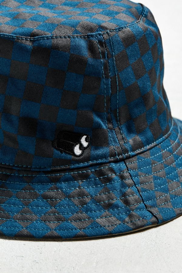 Lazy Oaf Reversible Peep + Checkered Bucket Hat | Urban Outfitters