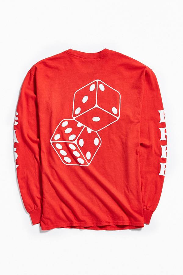 Free & Easy Dice Long Sleeve Tee | Urban Outfitters