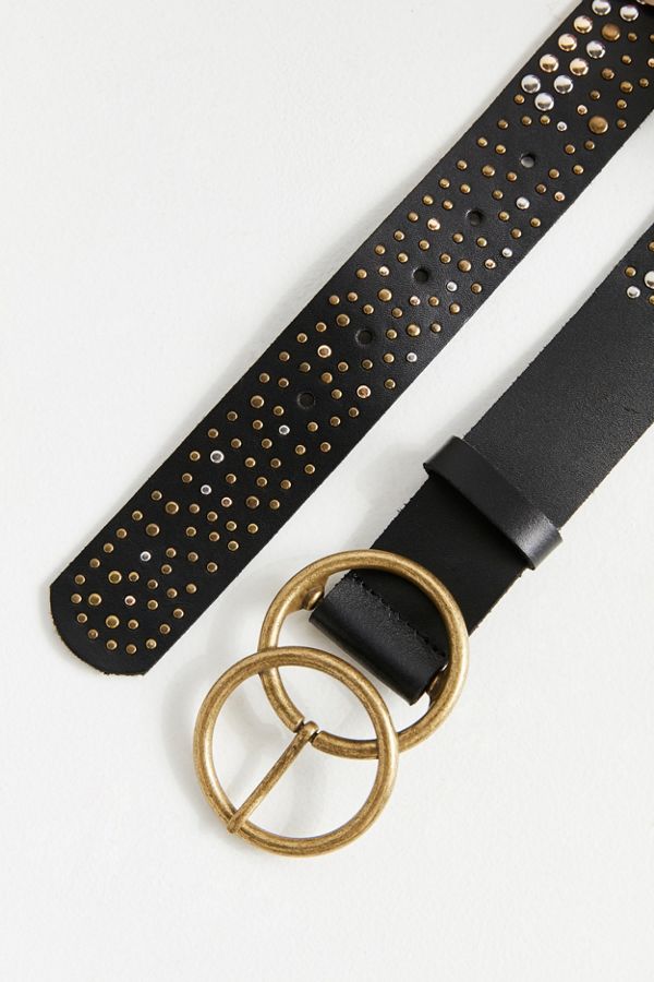 Studded Double O-Ring Belt | Urban Outfitters
