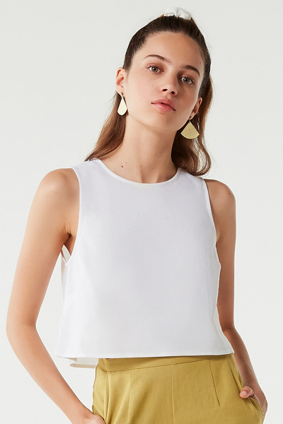 UO Shell Cropped Top | Urban Outfitters