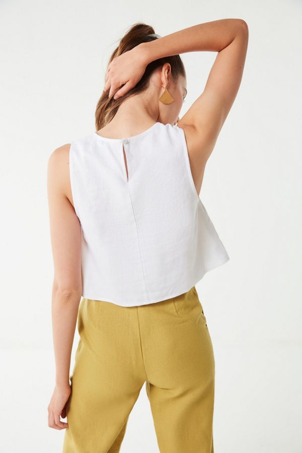 UO Shell Cropped Top | Urban Outfitters