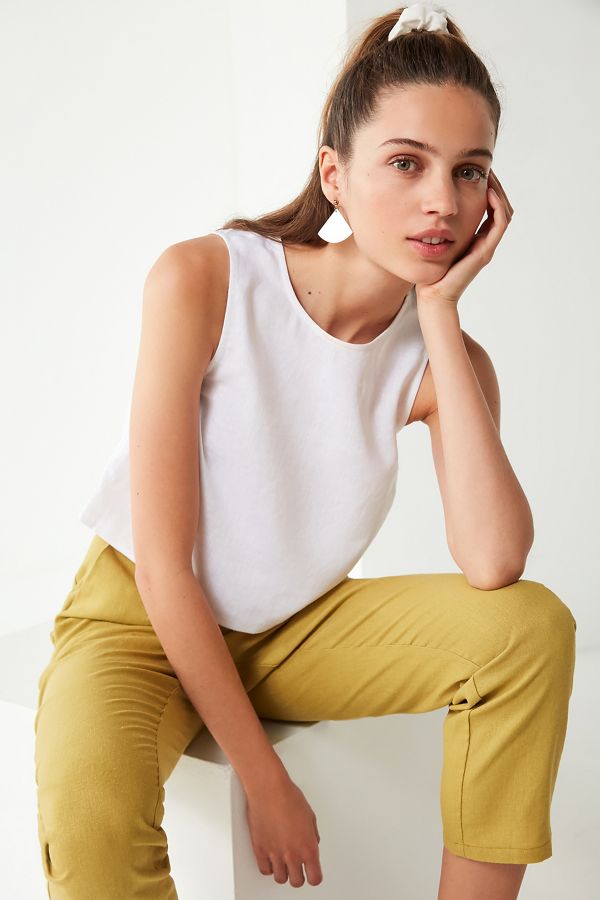 UO Shell Cropped Top | Urban Outfitters