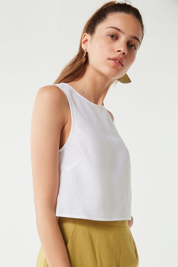 UO Shell Cropped Top | Urban Outfitters