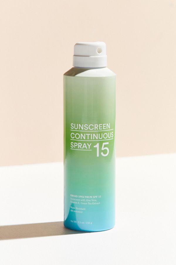 UO SPF 15 Continuous Spray Sunscreen | Urban Outfitters